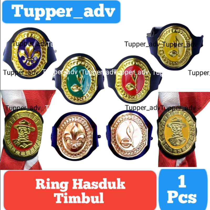 Jual Ring Hasduk Pramuka Kalep Timbul Cat / Kolong Hasduk Pramuka Kalep ...