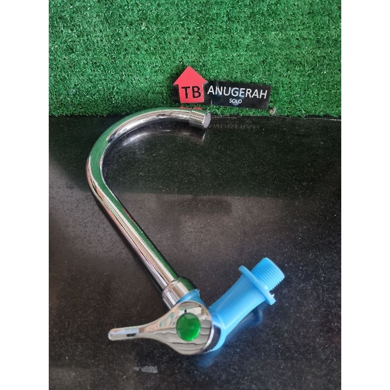 Jual KRAN ANGSA PVC X CHROME IGM ½ DRAT SAMPING (TEMBOK) | Shopee Indonesia