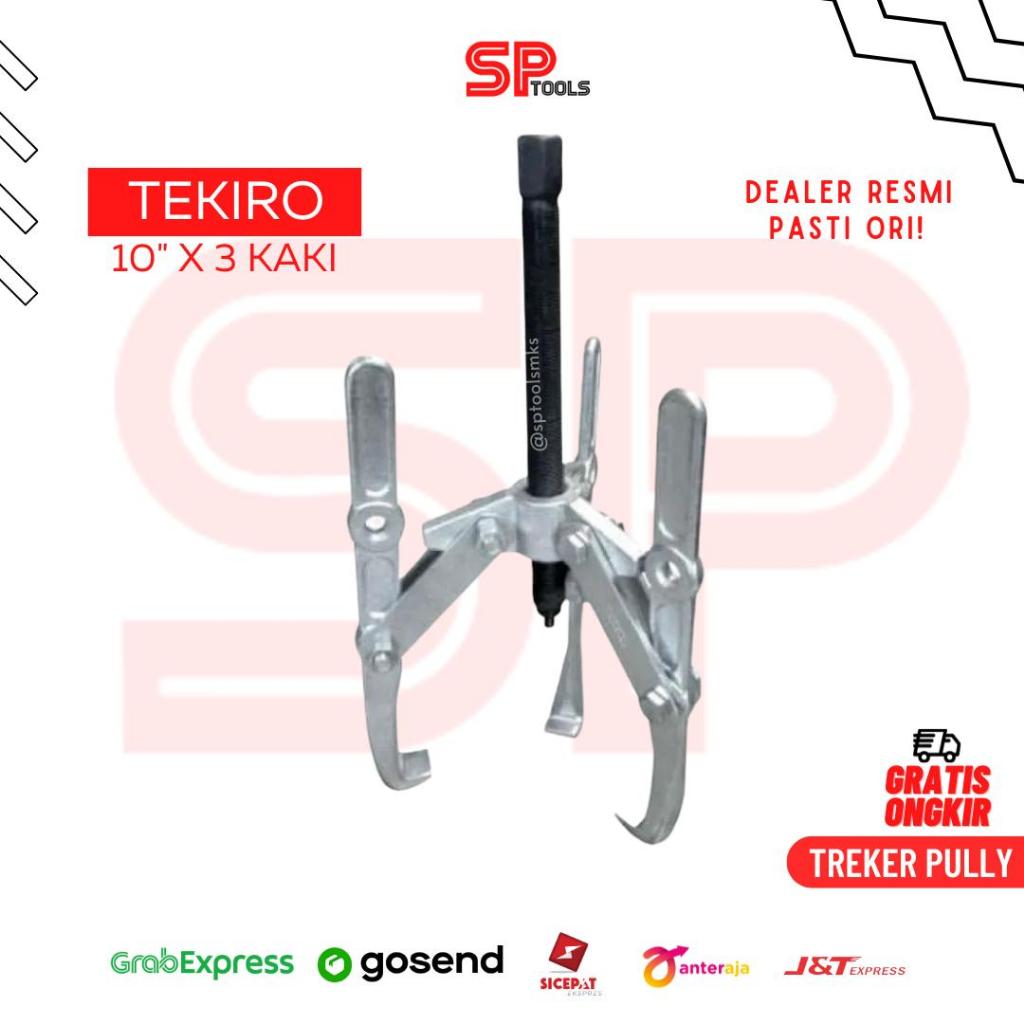 Jual TREKER / TREKEL BUKA PULLY BEARING LAHAR 10" X 3 KAKI 10 INCH 3 ...