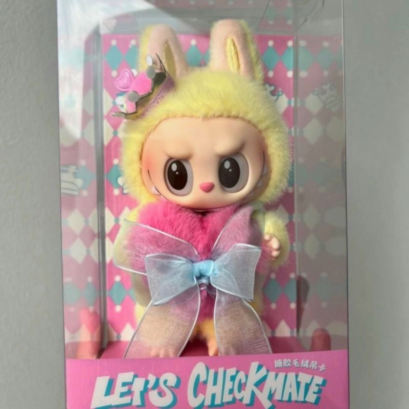 Jual [READY INSTANT] LABUBU Let's Checkmate Queen Vinyl Face Plush ...