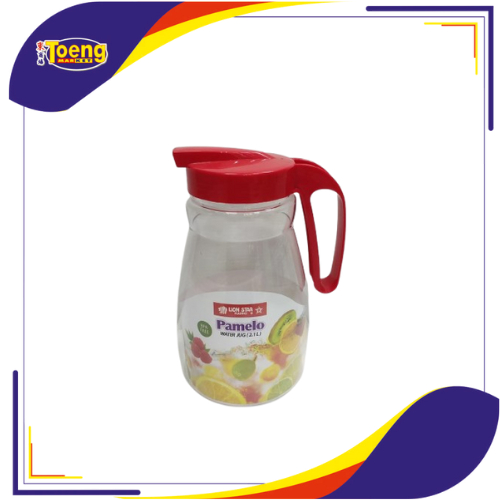 Jual TEKO PAMELO WATER JUG 2.1 LITER LION STAR / TEKO AIR / TEKO CANTIK UNIK TRANSPARANT040464 ...