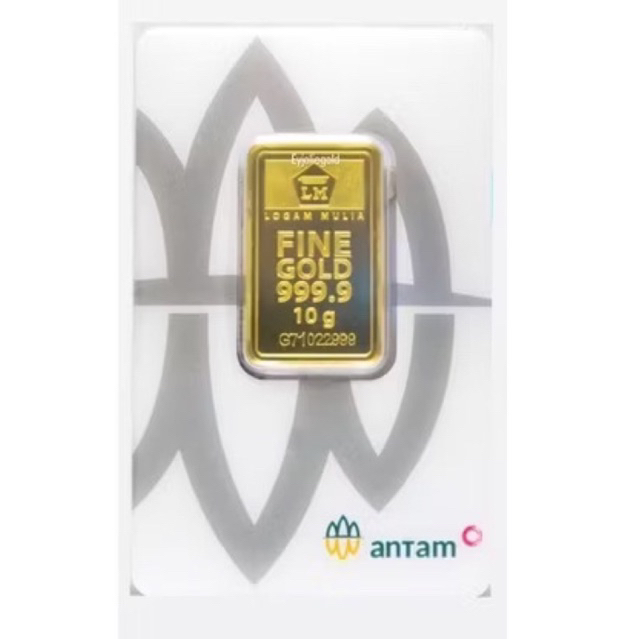Jual Antam 10 gram 10 gr Emas Logam Mulia Certieye Press | Shopee Indonesia