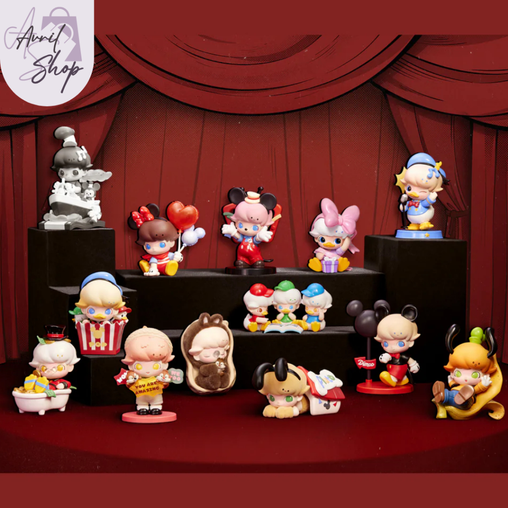 Jual DIMOO WORLD X DISNEY SERIES ACTION FIGURE BLIND BOX - 100% ...