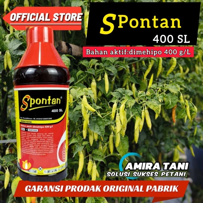 Jual INSEKTISIDA SPONTAN 1 LITER hama sundep penggerek batang wereng ...