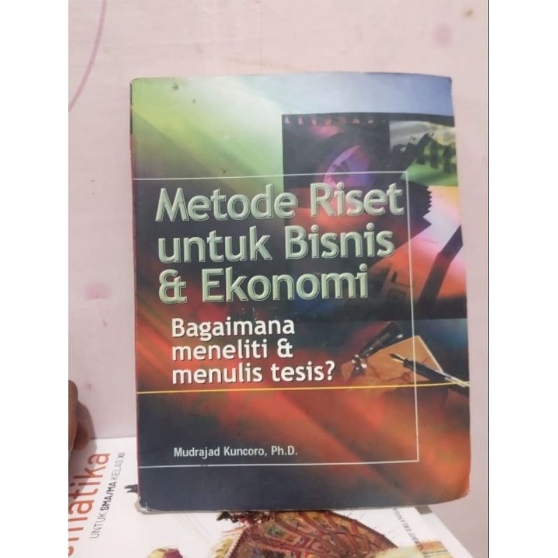 Jual buku metode riset untuk ekonomi dan bisnis Mudrajad Kuncoro | Shopee Indonesia