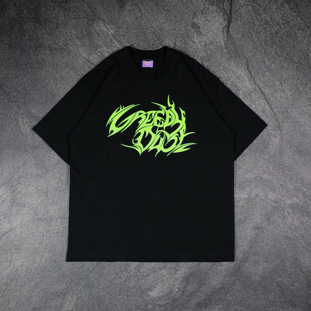 Jual TS GREEDY DUST - GREEN LOGO TYPE | OFFICIAL MERCHANDISE | Shopee ...