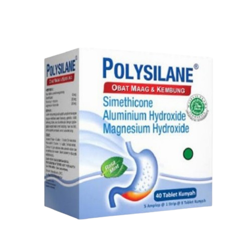 Jual POLYSILANE CHEW TAB 40S ( 1 STRIP = 8 TAB) | Shopee Indonesia