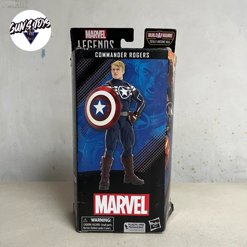Jual Marvel Legends Captain America Commander Rogers | Shopee Indonesia