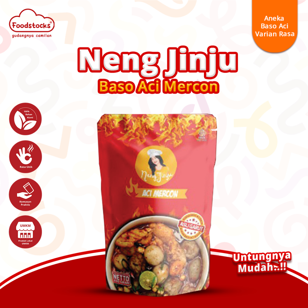Jual Baso Aci Mercon Neng Jinju – Boci Kuah Merah Pedas Sadis 200gr | Shopee Indonesia