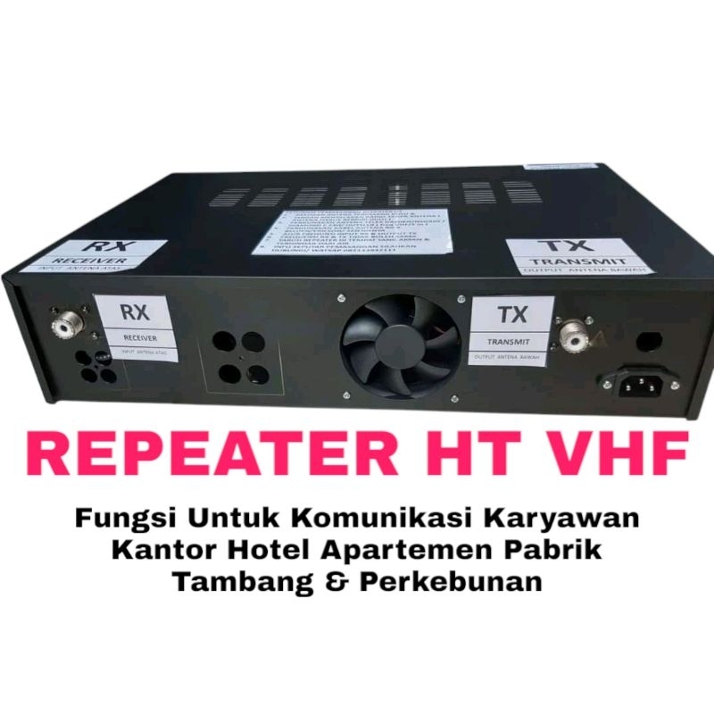 Jual PORTABLE REPEATER HT VHF Fungsi Untuk Komunikasi Tambang & Proyek ...