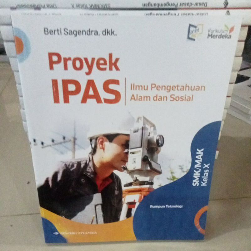 Jual buku proyek IPS ilmu pengetahuan alam dan sosial rumpun teknologi kelas 1 /10 SMK Erlangga ...
