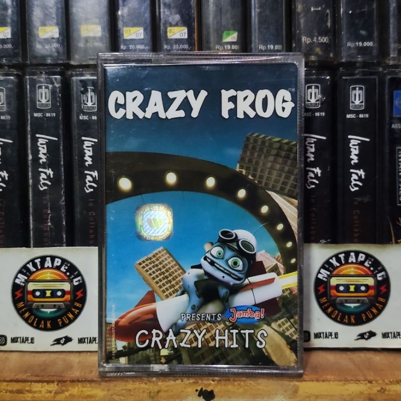 Jual Kaset Pita - Crazy Frog - Crazy Hits - Radio Tape - Kaset - Radio - Pemutar Kaset - Retro ...