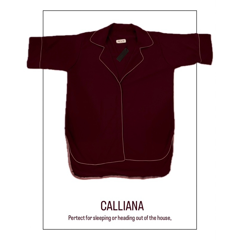 Jual CALLIANA ( sleepwear oversize ) | Shopee Indonesia