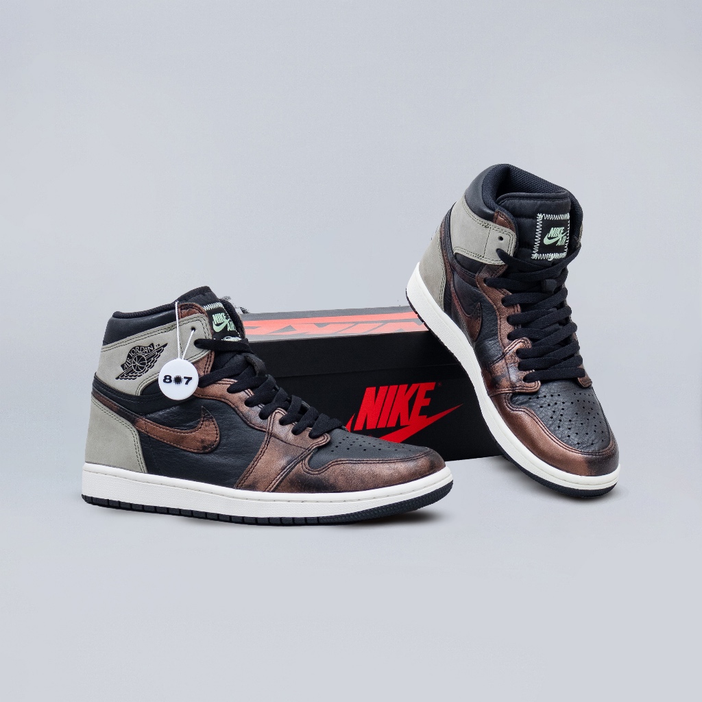 Jual Air Jordan 1 High Rust Shadow Patina | Shopee Indonesia