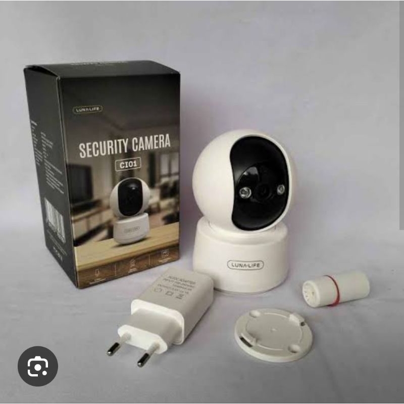 Jual Luna life Smart Indoor PTZ IP Camera CCTV Wifi IoT Home Automation ...