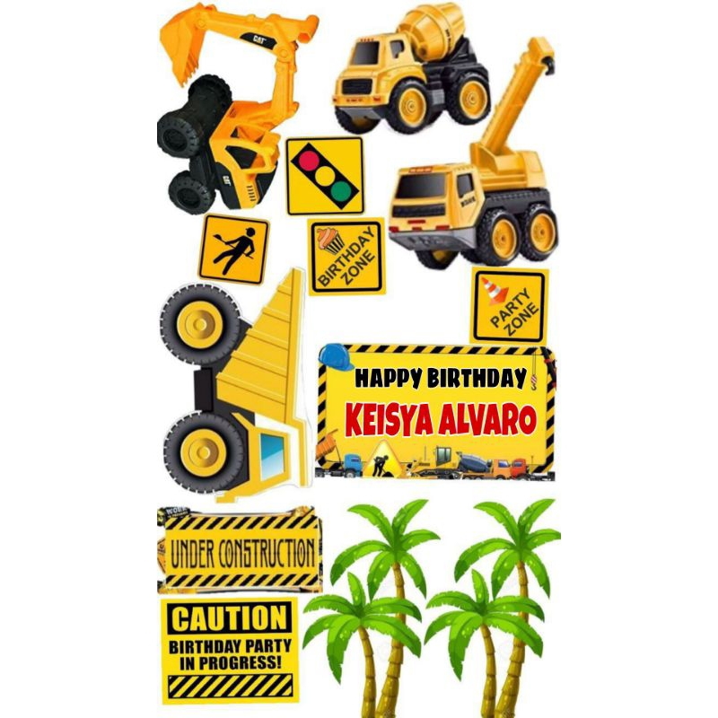 Jual Topper Exavator Kue Ulang Tahun Anak | Shopee Indonesia