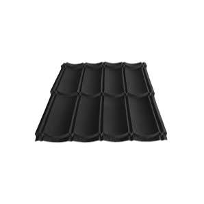 Jual Genteng Metal Kencana 2 Susun hitam tebal 0.30mm Reng 38.5cm ...