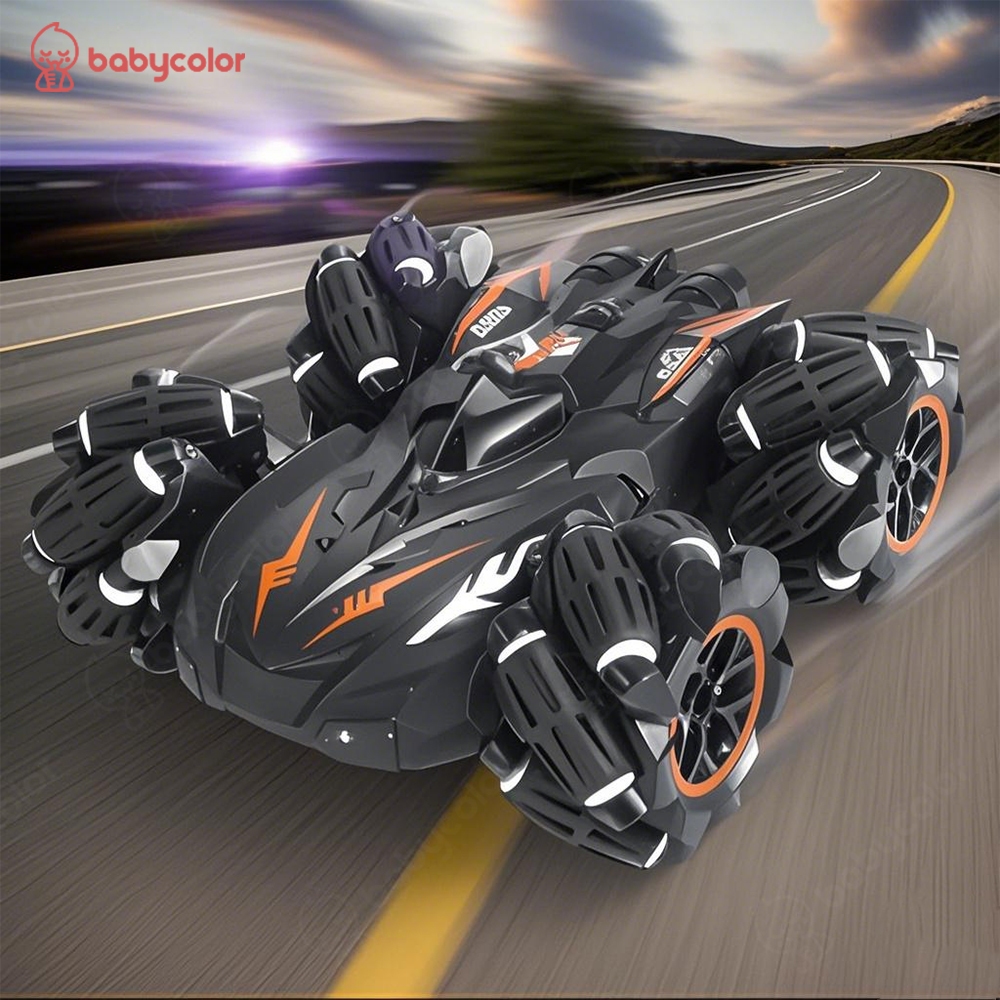 Jual BABYCOLOR 4WD Spray Stunt Car Drift Remote Control Rechargeable ...