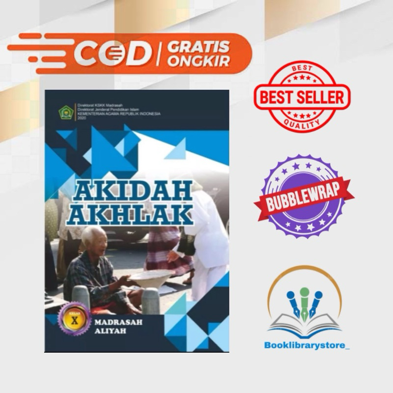 Jual Buku Siswa Kelas 10 Akidah Akhlak MA Madrasah Aliyah Kemenag Revisi Terbaru | Shopee Indonesia