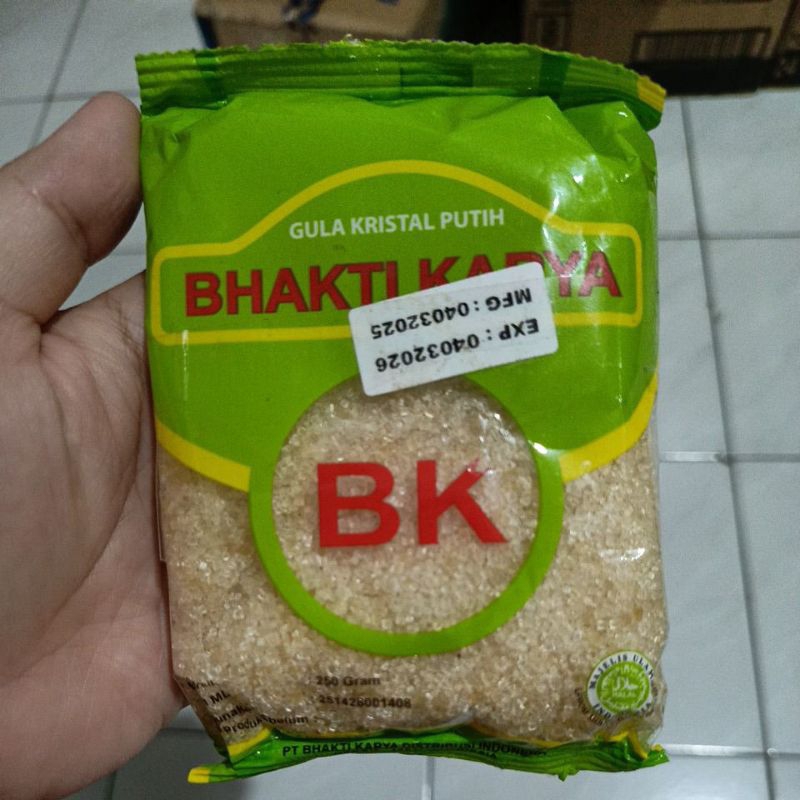 Jual Gula Pasir 250gr BK - Gula Pasir 250gr | Shopee Indonesia