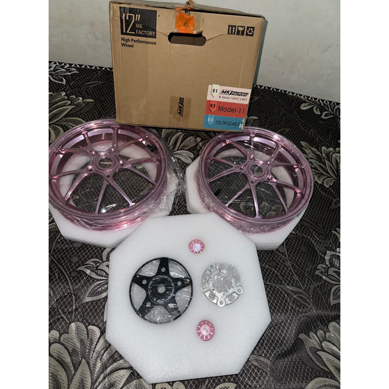 Jual Velg Mk Factory M11 Pink BNIB | Shopee Indonesia