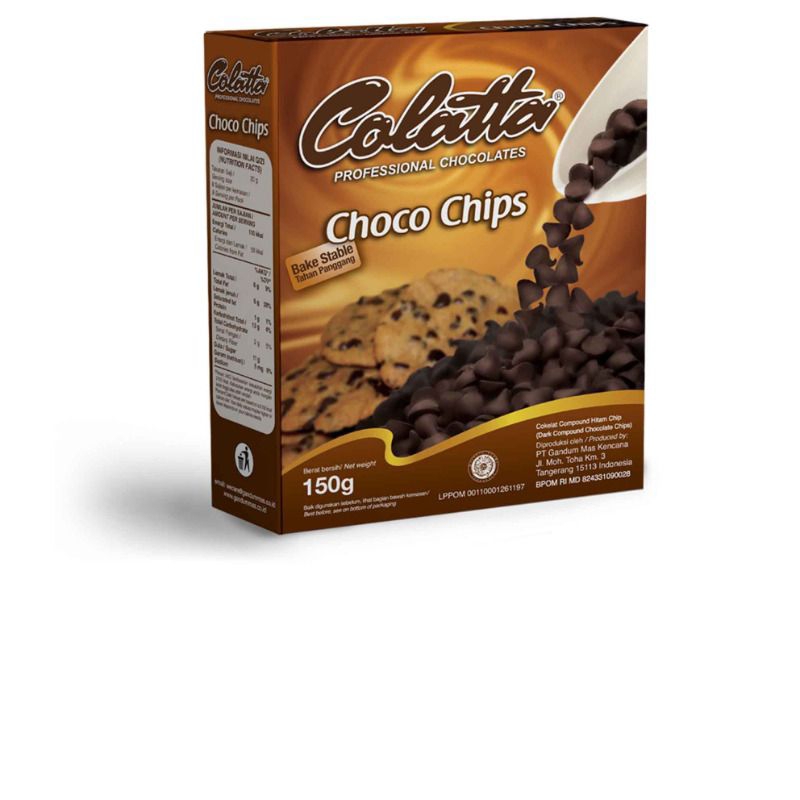 Jual Colatta Choco Chips 150 g | Shopee Indonesia