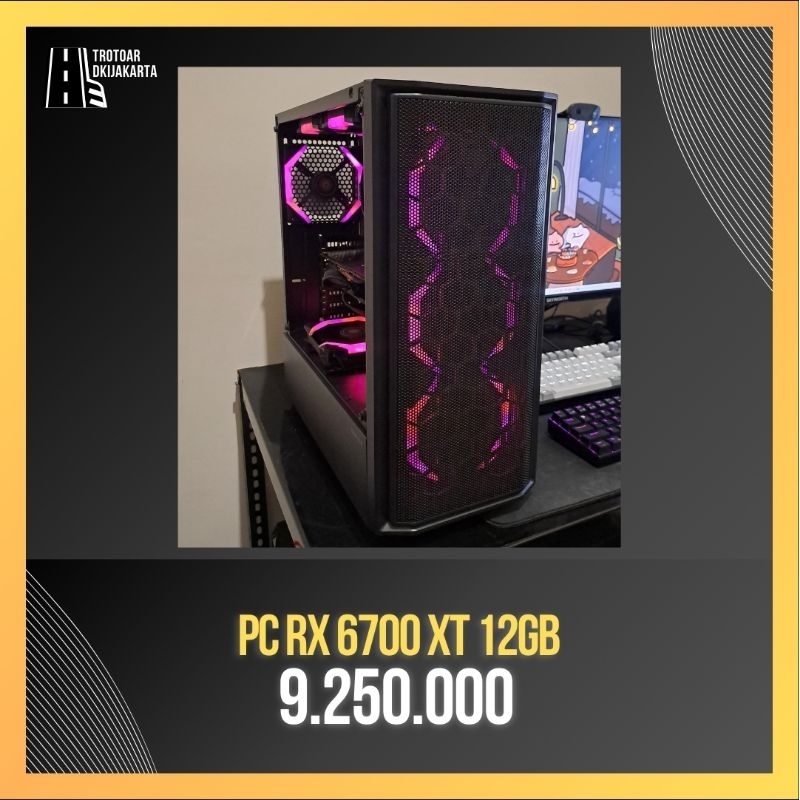 Jual PC RX 6700 XT 12GB Request | Shopee Indonesia