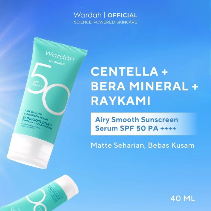 Jual Wardah UV Shield Airy Smooth Sunscreen Serum Aging Skin SPF 50 PA ...