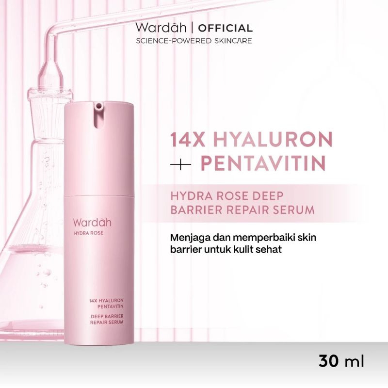 Jual Wardah Hydra Rose 14X Hyaluronic Pentavitin Deep Barrier Repair ...