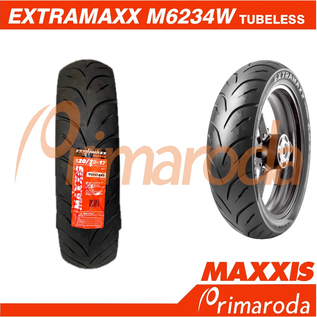Jual Ban motor MAXXIS Extramaxx 120/70 Ring 17 Tubeless 120/70-17 ...
