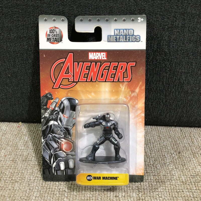 Jual Marvel Avengers Figure War Machine - Jada Nano Figure | Shopee ...