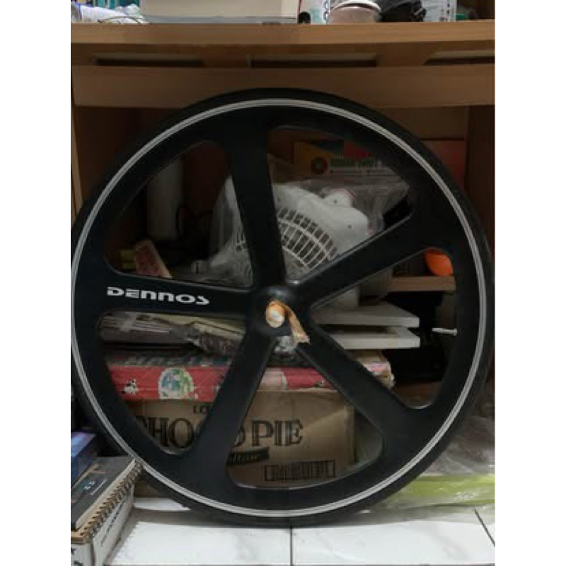 Jual velg dennos 5 spoke black | Shopee Indonesia