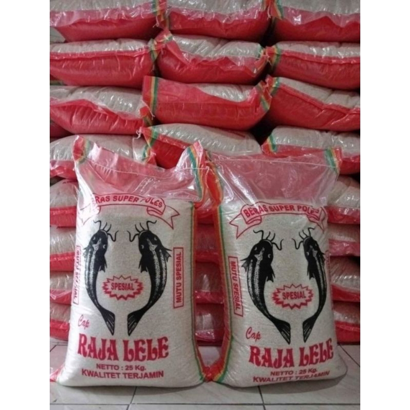 Jual Beras Raja Lele 25kg /sembako | Shopee Indonesia