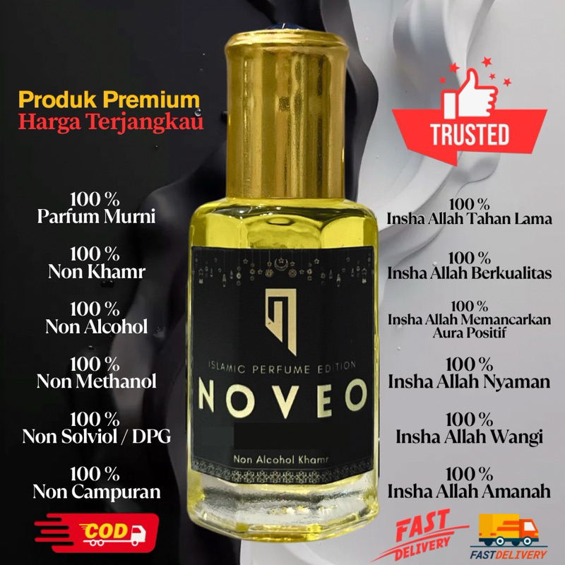 Jual Parfum Kasturi Hijau Non Alkohol by Noveo | Parfum Roll On | Parfum Islami | Parfum Murni ...