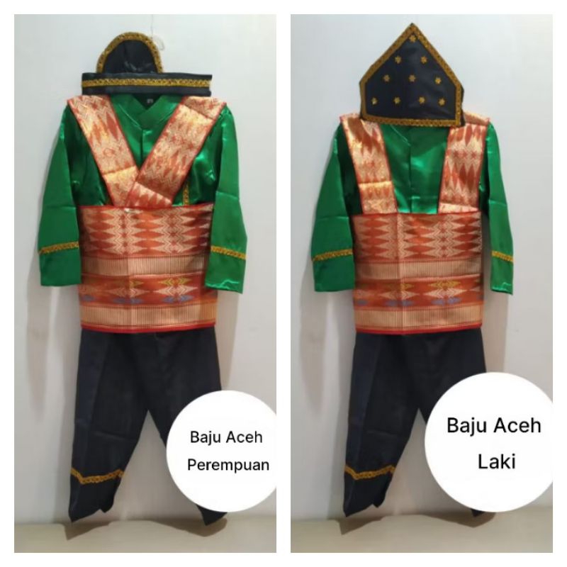 Jual Baju Adat Aceh TK SD SMP // baju Aceh // Pakaian Adat Aceh Tari ...