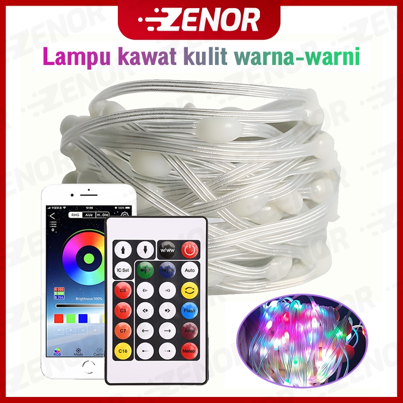 Jual Lampu LED Hias Strip 10 Meter RGB dengan Sensor Suara, Remote dan ...