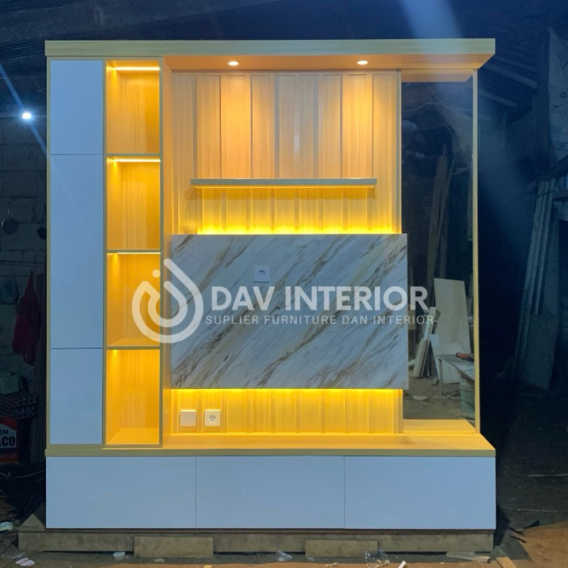 Jual backdrop tv minimalis / rak tv modern model terbaru | Shopee Indonesia