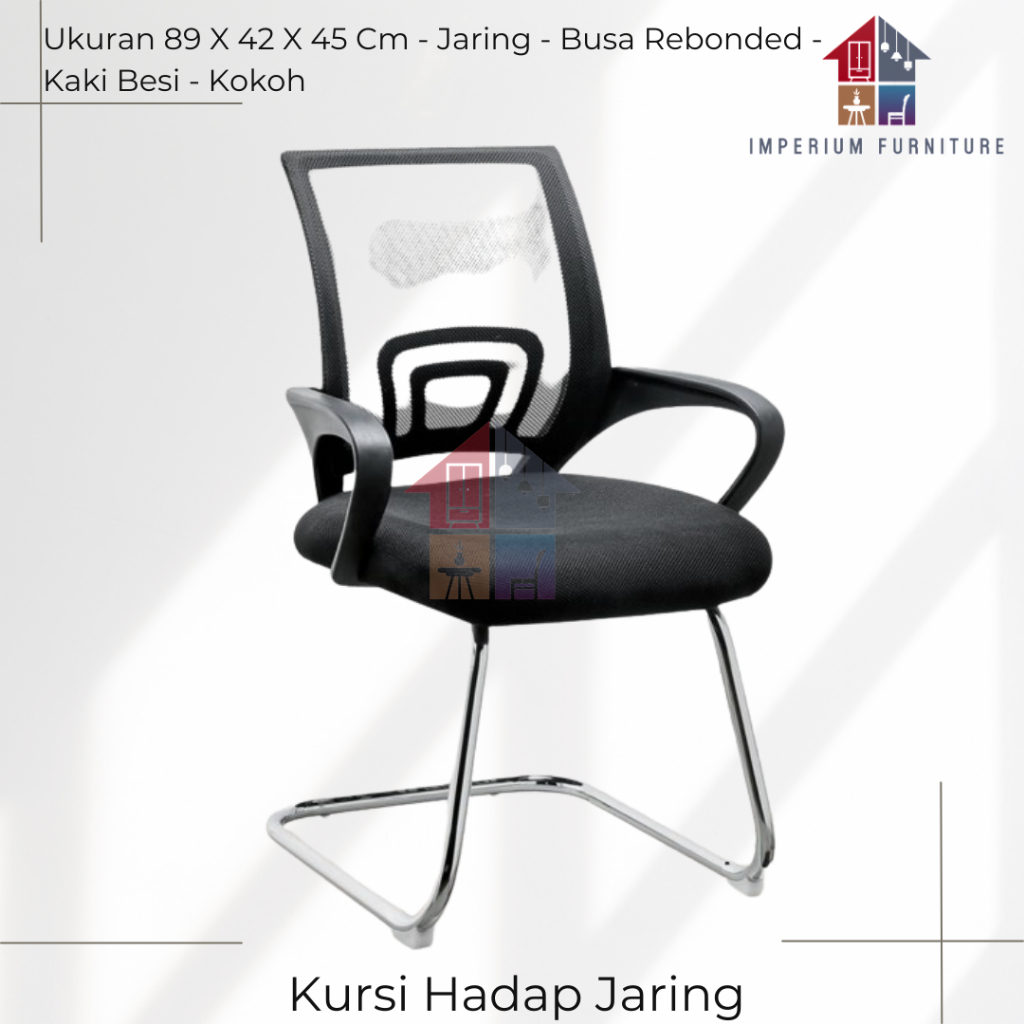 Jual Kursi Hadap Jaring / Kursi Hadap / Kursi Kantor Jaring / Kursi ...