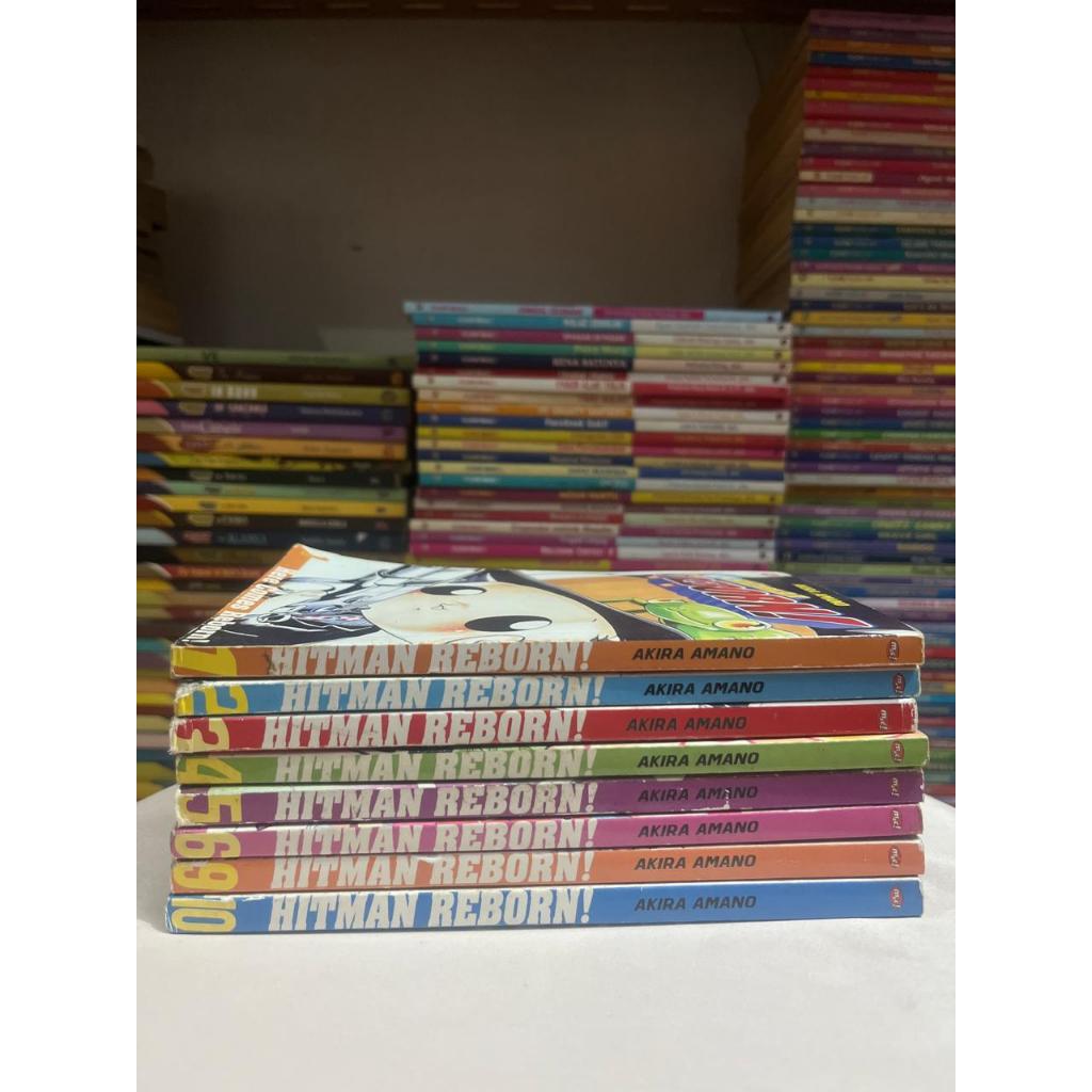 Jual Komik Hitman Reborn By Akira Amano Vol 1 - 10 Cabutan | Shopee ...