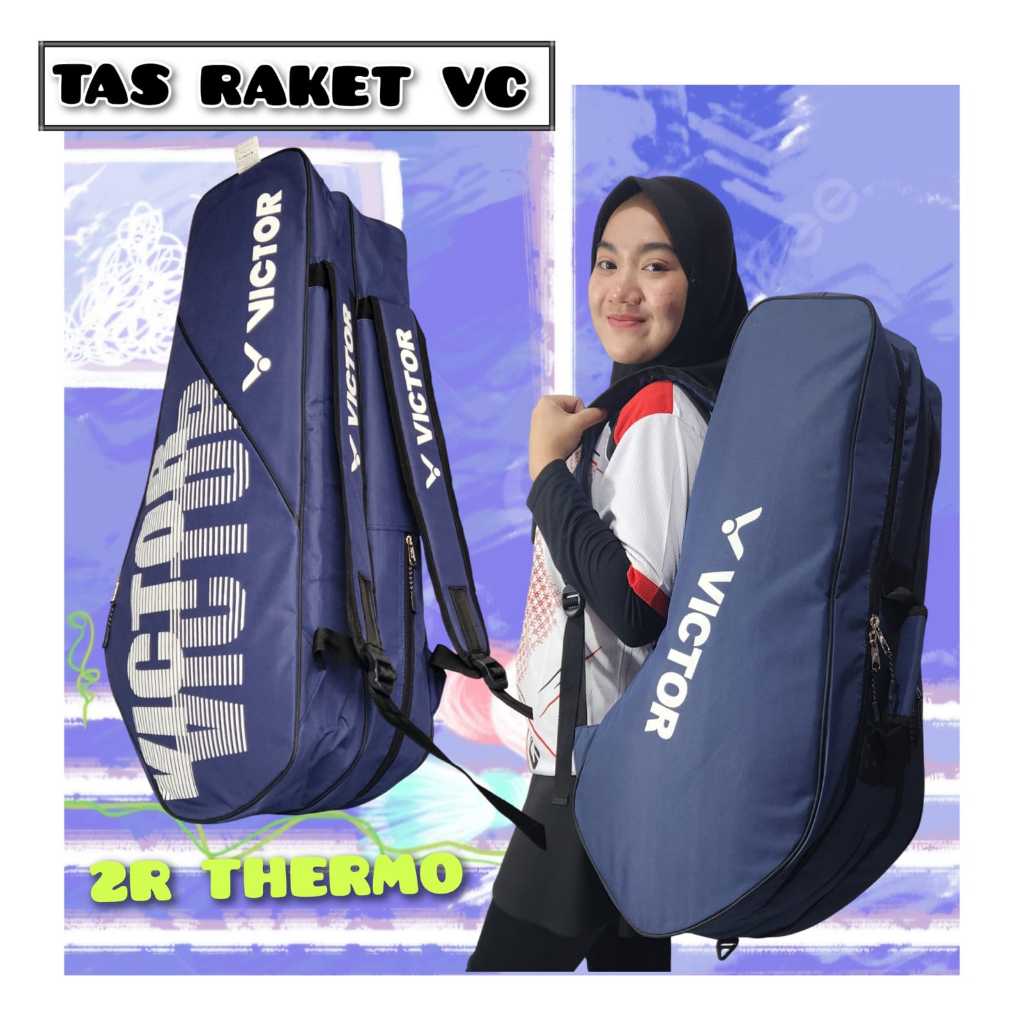 Jual TAS RAKET RANSEL 2R D300 BADMINTON BULUTANGKIS | Shopee Indonesia