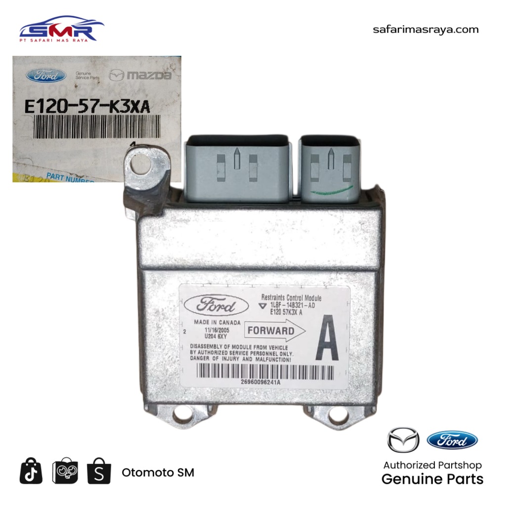 Jual Module RCM / Module Air Bag Ford Escape 2.3 Original E12057K3XA ...