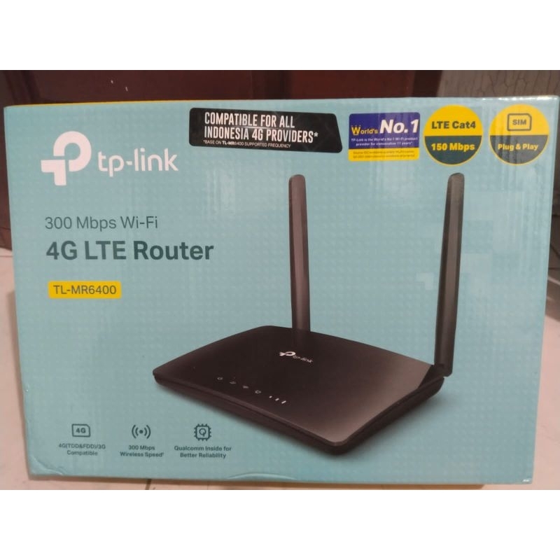 Jual Tp-Link Router Tp Link Tl-Mr6400 300Mbps Wireless N 4G Lte-Tplink ...