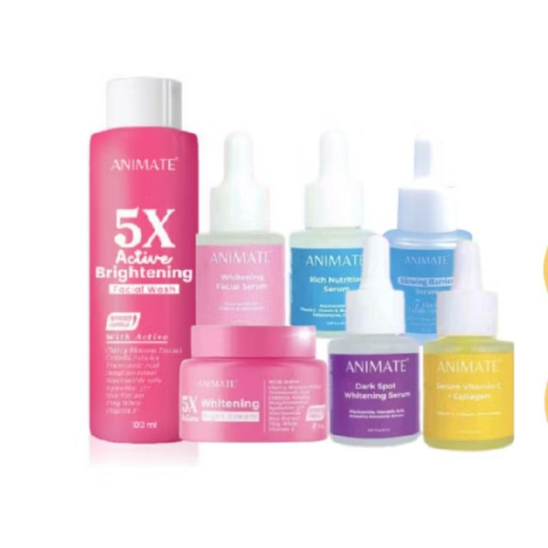 Jual Animate Cream | Toner | Cleanser | Serum | Dark Spot | 24k Gold ...