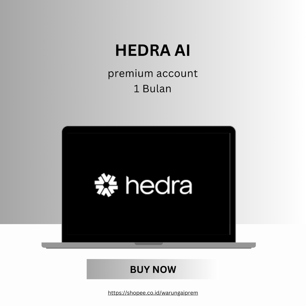 Jual Hedra AI Private | AI Video Generator | 1 Bulan | Full Garansi | Support Full 24 jam ...