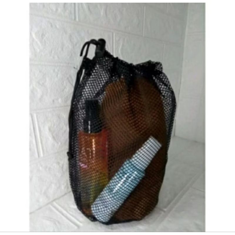 Jual POUCH TRAVEL BAG BAHAN JARING TAS HANDUK POUCH ALAT MANDI | Shopee ...