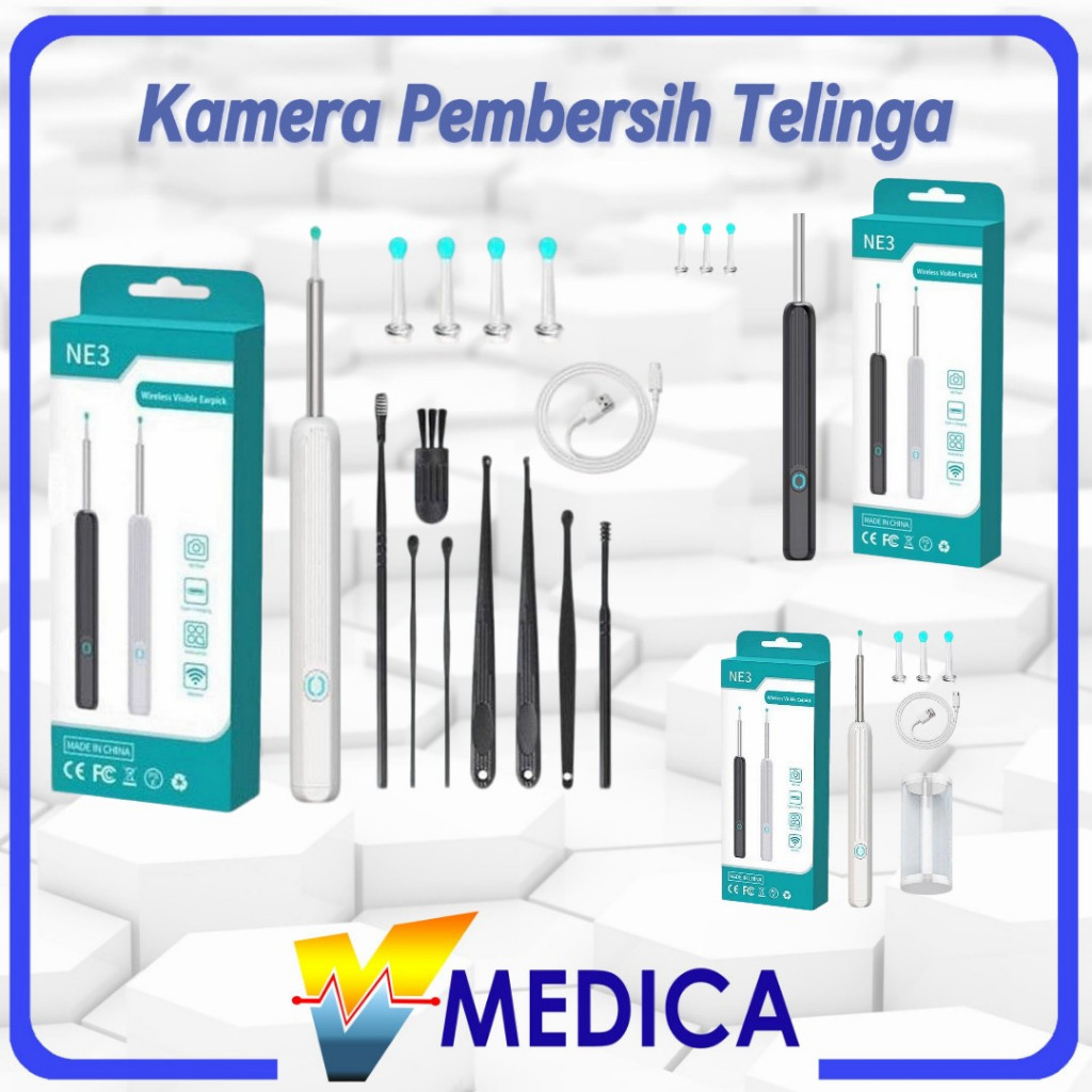 Jual Kamera Pembersih Telinga / Kamera Pembersih Telinga NE3 , NE3 PRO ...