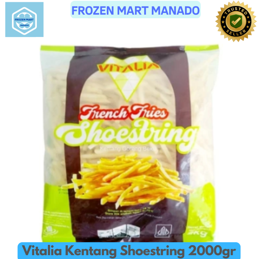 Jual Vitalia Kentang Shoestring 2000gr - Frozen Mart Manado (Frozen Food Manado) | Shopee Indonesia