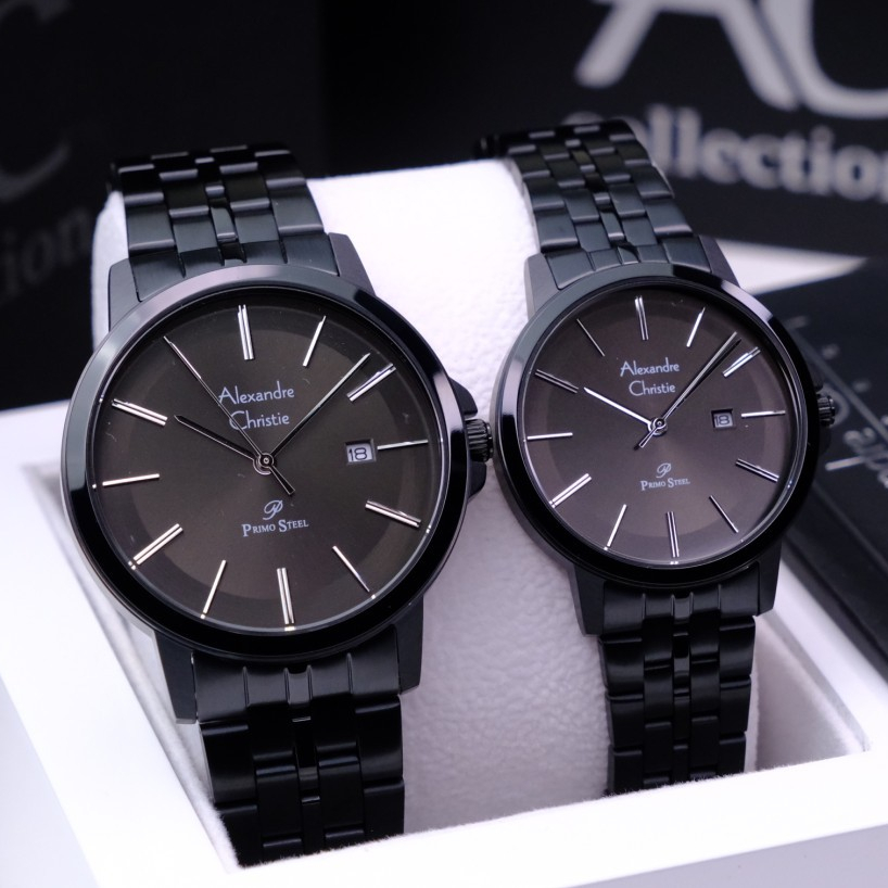 Jual JAM TANGAN ALEXANDRE CHRISTIE COUPLE AC 1036 ORIGINAL GARANSI ...