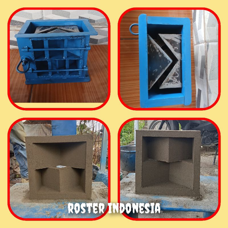 Jual cetakan roster besi 2 muka 20x20x10 | Shopee Indonesia
