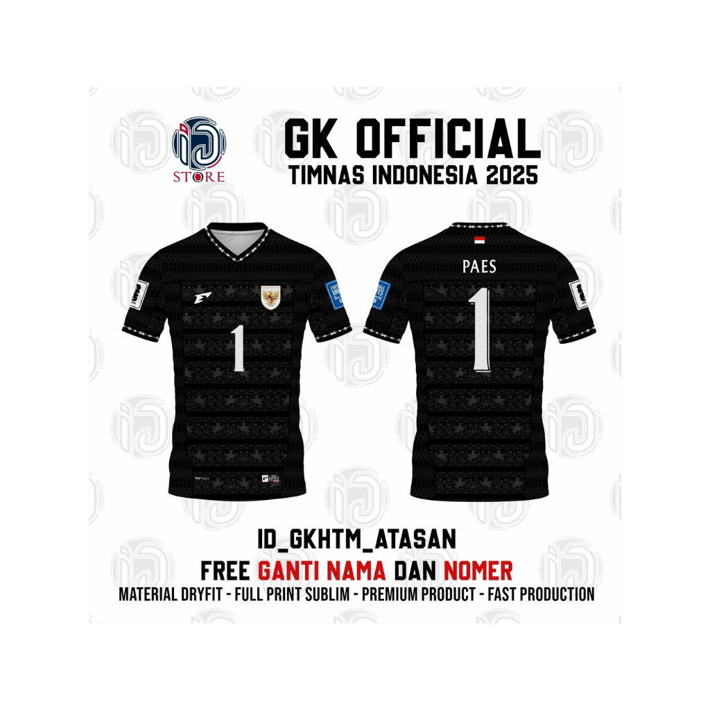 Jual JerseyKiperPAES&Audero-Timnas-Indonesia_Pildun,2025 ...